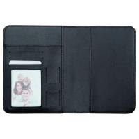 China Sublimation Passport Cover ID Card Holder Double Sided Custom Print PU Leather Sublimation Passport Holder for sale