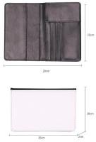 China Diy Blanks Custom PU Leather Sublimation Passport Covers Travel Wallet Card Passport Holder With Pockets for sale