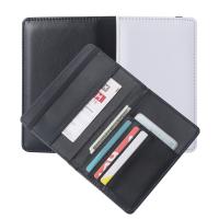 China Diy Blanks Custom PU Leather Sublimation Passport Covers Travel Wallet Card Passport Holder With Pockets for sale