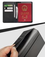 China Waterproof Leather Sublimation Passport Cover Blanks Personalized Passport Case for sale