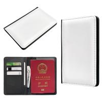 China Waterproof Leather Sublimation Passport Cover Blanks Personalized Passport Case for sale