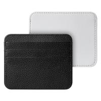 China Blank Sublimation Money Card Holder Personalized Leather Business Card Holder for sale