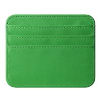 China Blank Sublimation Money Card Holder Personalized Leather Business Card Holder for sale