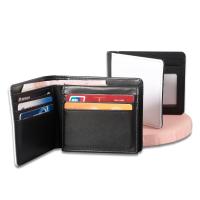 China Mens Personalized Bifold Wallet With Multiple Card Slots PU leather Sublimation Wallet Blanks for sale