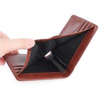 China Mens Personalized Bifold Wallet With Multiple Card Slots PU leather Sublimation Wallet Blanks for sale