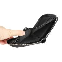 China Sublimation Mens Wallet Custom Blanks Leather Compact Zip Around Wallet for sale