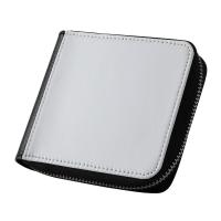 China Sublimation Mens Wallet Custom Blanks Leather Compact Zip Around Wallet for sale