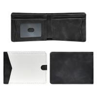 China Mens Bifold Wallet Personalized Multiple Card Slots Sublimation Wallet Blanks for sale