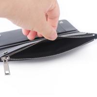 China PU Leather Blank Sublimation Wallet Credit Card Holder Purse Ladies Bag With Zipper Women'S Wallets for sale
