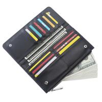 China PU Leather Blank Sublimation Wallet Credit Card Holder Purse Ladies Bag With Zipper Women'S Wallets for sale
