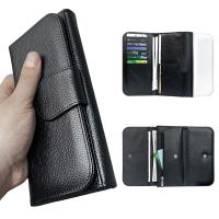 China Custom Blank Sublimation Leather Trifold Wallet for sale