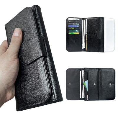 China Custom Blank Sublimation Leather Trifold Wallet for sale