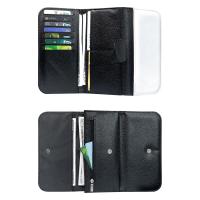 China Custom Blank Sublimation Leather Trifold Wallet for sale