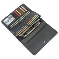China Custom Leather Trifold Wallet Sublimation Blanks for sale