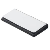 China Tri-fold Sublimation Wallet Blanks Custom Print Men's Women's Leather Blank Sublimation Purse for sale