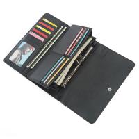 China Tri-fold Sublimation Wallet Blanks Custom Print Men's Women's Leather Blank Sublimation Purse for sale