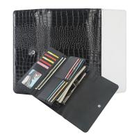 China Tri-fold Sublimation Wallet Blanks Custom Print Men's Women's Leather Blank Sublimation Purse for sale