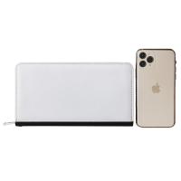 China Big Capacity Leather Blank Sublimation Wallets For Men And Women Personalized Long Wallet for sale