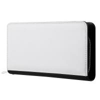 China Big Capacity Leather Blank Sublimation Wallets For Men And Women Personalized Long Wallet for sale
