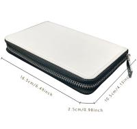 China Sublimation Leather Travel Passport Wallet Fashion Men Women Customized Passport Holder Wallet for sale