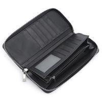 China Custom Continental Leather Sublimation Women'S Zip Around Wallet With Card Slots For DIY Photos Printing for sale