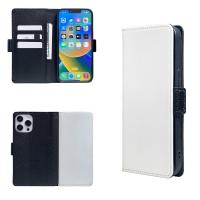 China Custom Sublimation Flip Leather Case With Card Holder For Apple for sale