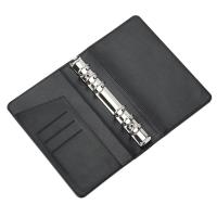 China A5 A6 PU Leather Sublimation Notebook With 100 Pcs Inner Pages Blank Loose-Leaf Leather Planner Notepad Custom Logo Sublimation Journals for sale