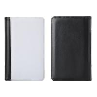 China A5 A6 PU Leather Sublimation Notebook With 100 Pcs Inner Pages Blank Loose-Leaf Leather Planner Notepad Custom Logo Sublimation Journals for sale
