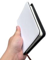 China Double Sided Sublimation Leather Detachable Binder Notebook A5 A6 Sublimation Notebook Covers Blanks for sale