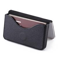 China Blank Leather Sublimation Business Card Holder Custom Photo Printing Namecard Case for sale