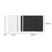 China Custom Full Image Printing Colorful Sublimation Blank Leather Passport Cover And ID Card Holder for sale