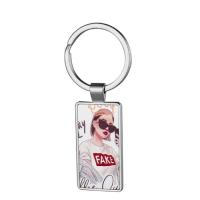 China Metal Sublimation Blank Keychains Promotional Items With Logo Personalized Keychains for sale