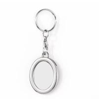China DIY Keyring Personalized Sublimation Photo Frame Keyring Printable Keychains for sale