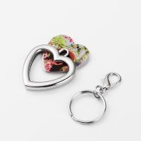 China DIY Keyring Personalized Sublimation Photo Frame Keyring Printable Keychains for sale