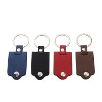 China Sublimation Leather Keychain Blanks Personalised Picture Keychain for sale