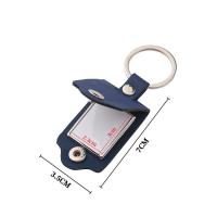 China Sublimation Leather Keychain Blanks Personalised Picture Keychain for sale