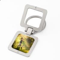 China Sublimation Metal Photo Frame Keychain Keyring Picture Frame for sale