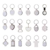 China Diy Picture Keychain Personalized Promotional Sublimation Key Rings for sale