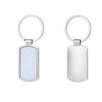 China Blank Metal Sublimation Bottle Opener Keychain Diy Key Chains Key Ring Holder for sale