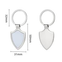 China Blank Metal Sublimation Bottle Opener Keychain Diy Key Chains Key Ring Holder for sale