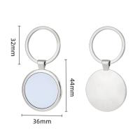China Blank Metal Sublimation Bottle Opener Keychain Diy Key Chains Key Ring Holder for sale