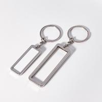 China Zinc Alloy Metal Custom Souvenir Car License Plate Metal Keyring Keychain Sublimation Car License Plate Keychain for sale