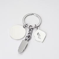 China Sublimation Lipstick Keychain With Heart And Round Tag Personalized Photo Keychains for sale