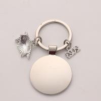China Grad Souvenir Keyring Key Pendant Personalized Graduation Gifts Sublimation Graduation Keychain for sale