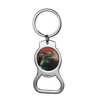 China Metal Bottle Opener Keychain Small Size Sublimation Opener For Beer Creative for sale