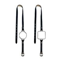 China Sublimation Charm Bracelet Custom Print Photo Leather Aromatherapy Essential Oil Diffuser Cuff Sublimation Blank Bracelet for sale