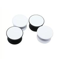China DIY Custom Sublimation Pop Socket Blanks With Printable Aluminum Metal Insert for sale