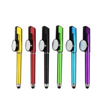 China Promotional Printable Plastic Touchscreen Blank Sublimation Pens With Metal Insert Custom Ballpoint Pens for sale