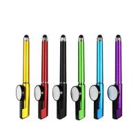 China Promotional Printable Plastic Touchscreen Blank Sublimation Pens With Metal Insert Custom Ballpoint Pens for sale