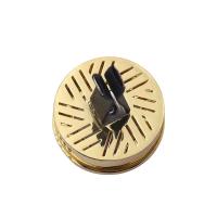 China Mini Portable Metal Car Perfume Clip Car Air Vent Aroma Diffuser Air Freshener Case For Sublimation for sale
